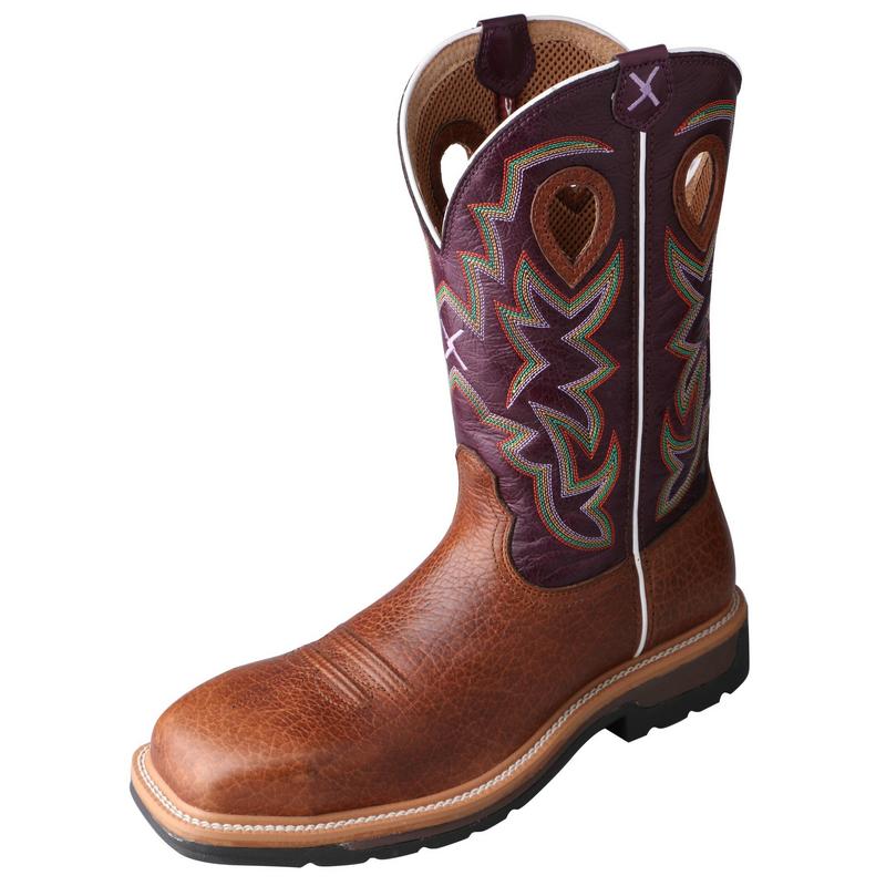 Men’s 12″ Comp Toe Lite Western Work Boot – Martin Boot Company